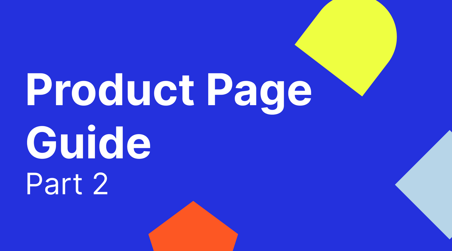 Product Page Guide - Part 2 – Oddit